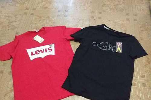 Футболки новые бренд Levi's,Calvin Klein турция