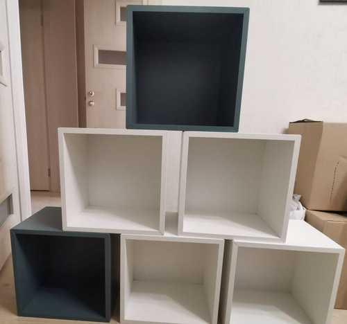 6 полок (навесных модулей) IKEA eket