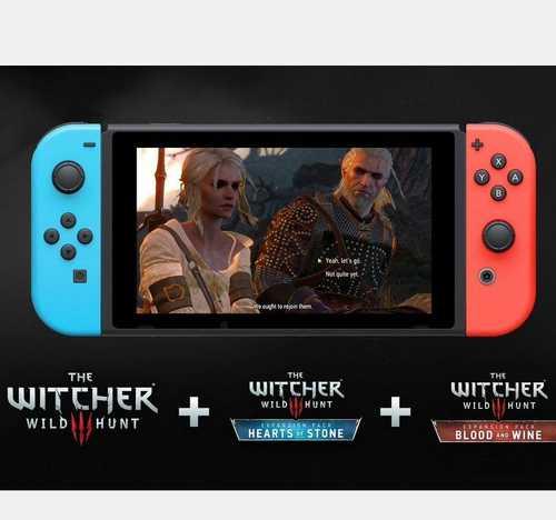 Набор игр Nintendo Switch (Witcher 3, Dead Cells)