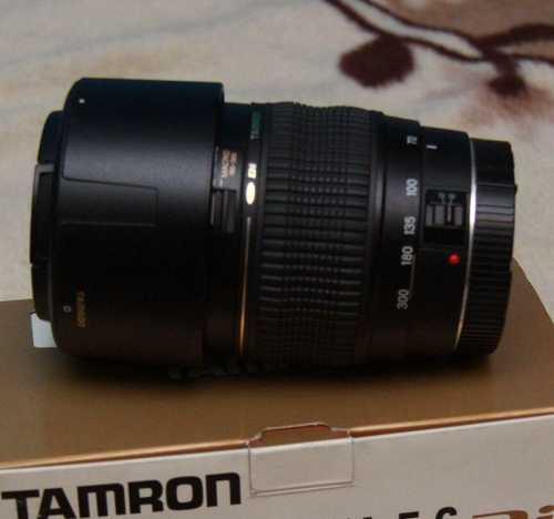 Объектив Tamron AF 70-300mm F/4-5.6 LD Macro 1:2