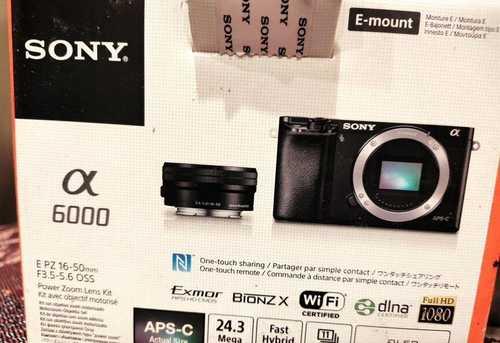 Фотоаппарат Sony alpha 6000
