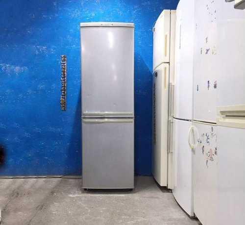 Холодильник бу узкий низкий металлик Samsung