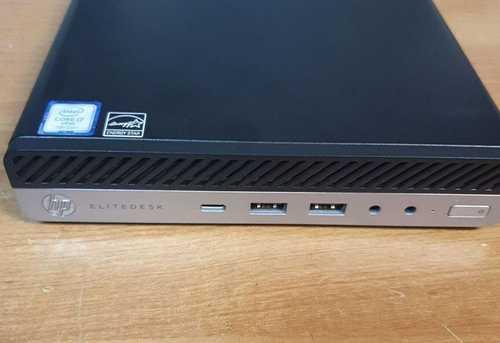 HP EliteDesk 800 G3 mini i7, 8озу, 256ssd