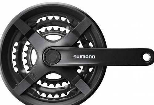 Система шатунов Shimano TY501, 175мм, для 2x7/8ск