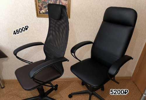 Офисное кресло руководителя кожаное 4