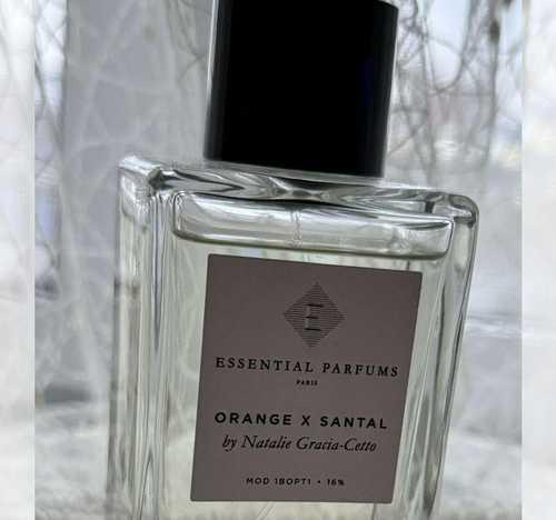 Essential parfums paris orange x santal