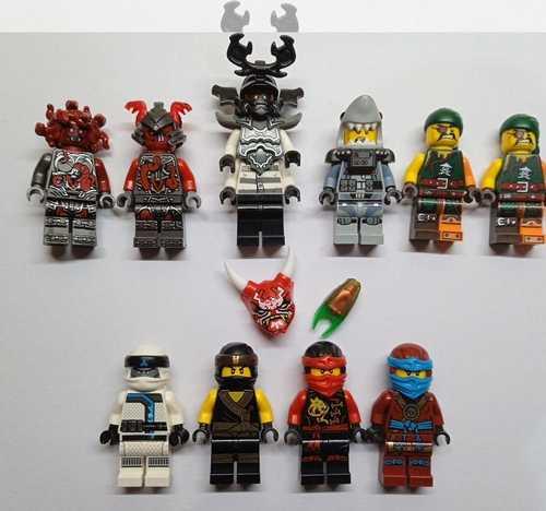 Lego Ninjago минифигурки лот