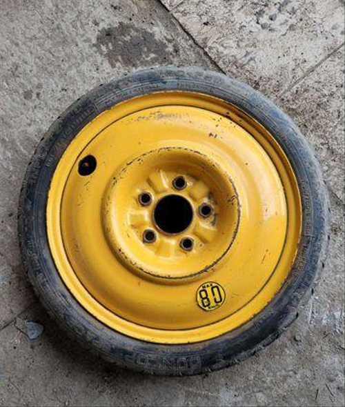 Докатка запаска банан Dunlop 125/70 D16