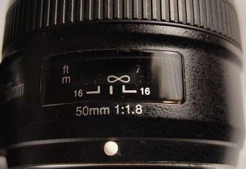 Объектив YongNuo 50ммf/1,8 Nikon F
