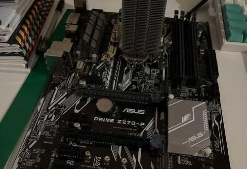 Материнская плата asus prime z270-p