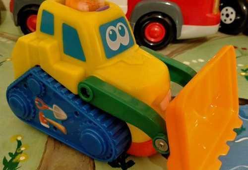 Машинка трактор игрушка