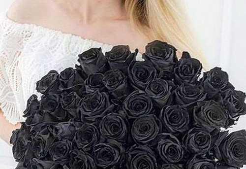 Чёрные розы Букеты доставка