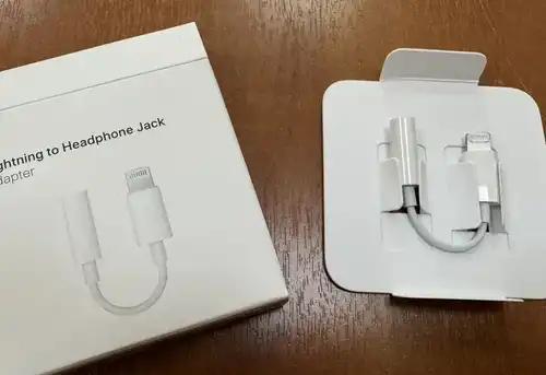 Адаптер lightning to 3,5 mm Headphone Jack Apple