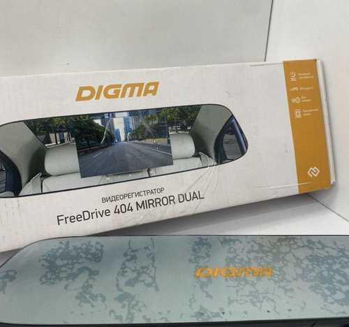 Видеорегистратор Digma FreeDrive 404 mirror dual