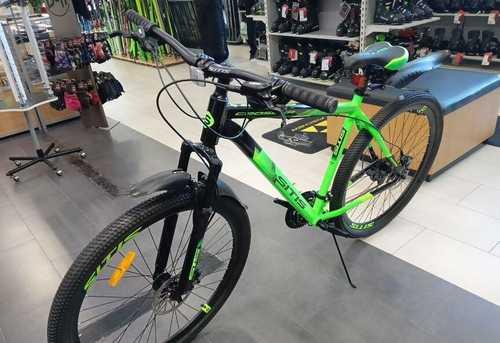 Велосипед sitis crosser HD 29" (2023) Black-Green