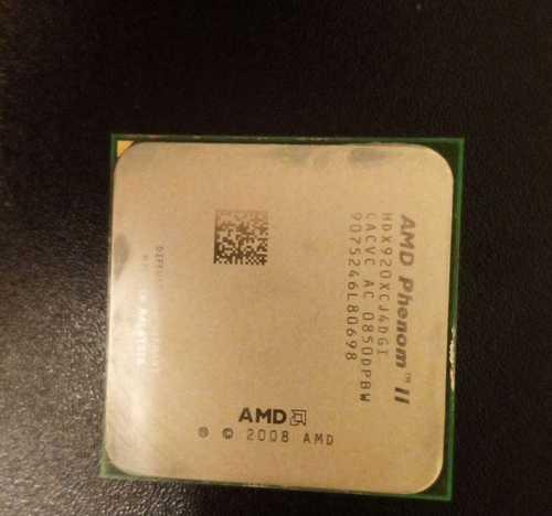 Процессор amd phenom ii x4 920