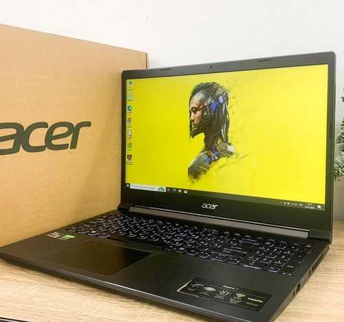 Игровой ноутбук Acer Ryzen 5 5500/RTX3050Ti/16Gb