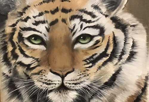 Картина маслом Тигр