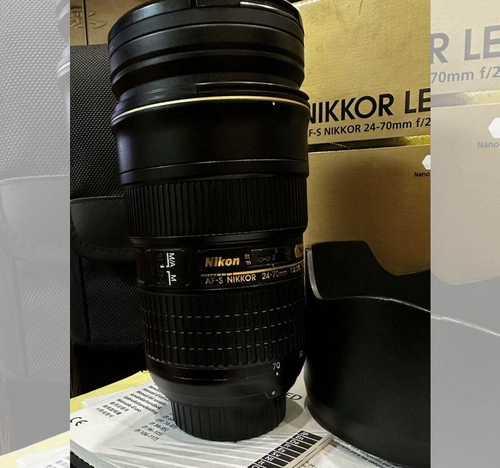 Nikon AF-S niccor 24-70 f/2.8G ED