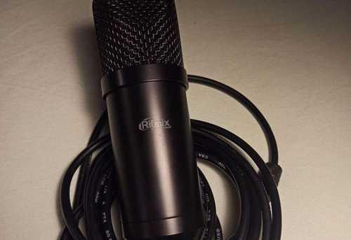 Студийный микрофон Ritmix RDM-169 Black USB