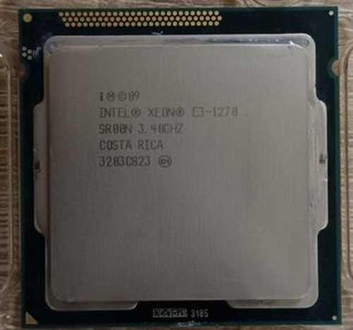 Процессор i7-2600(xenon e3-1270)