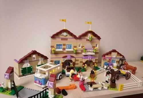 Lego friends 3185 Школа верховой 41003 лошадка