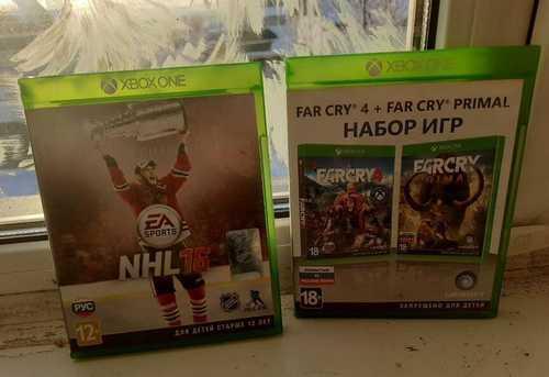 Farcray 4+ Primal + NHL 16 Xbox one