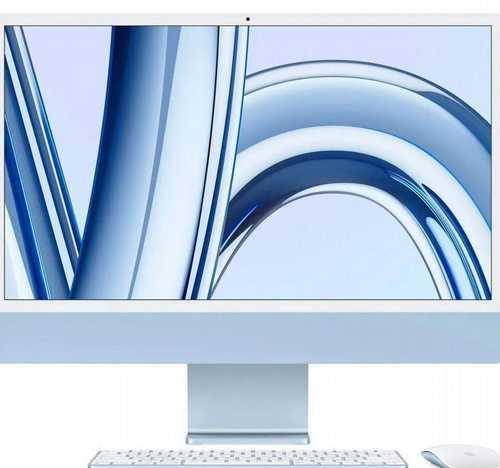 Моноблок Apple iMac 24" Blue (M3 / 8Gb / 256