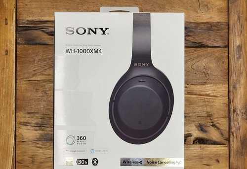 Bluetooth-гарнитура Sony WH-1000XM4 черный