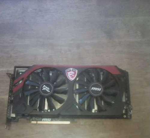 Видеокарта MSI R9 280x 3gb