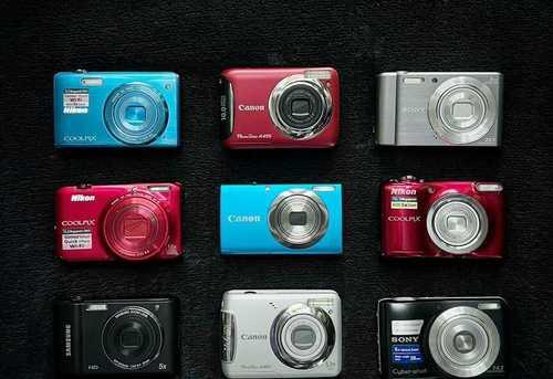 Цифровой фотоаппарат Canon, Sony, Nikon, Samsung