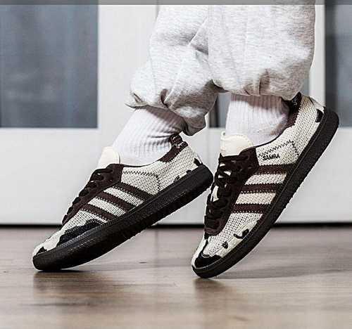 Adidas Samba Nylon Fox Brown x Wales Bonner