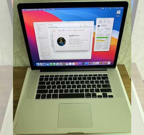 Apple macbook pro 15 retina 2012