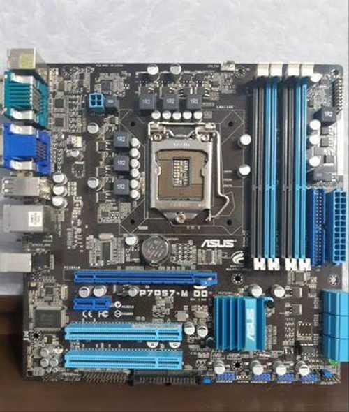 Материнская плата asus P7Q57-M DO Сокет LGA1156