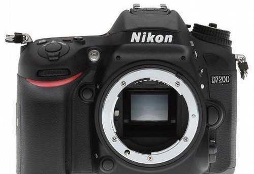 Фотоаппарат Nikon D7200 Body, Black