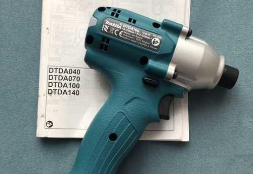 Гайковерт аккумуляторный makita dtda100