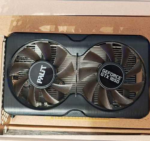 Видеокарта Palit geforce GTX 1650 4GB