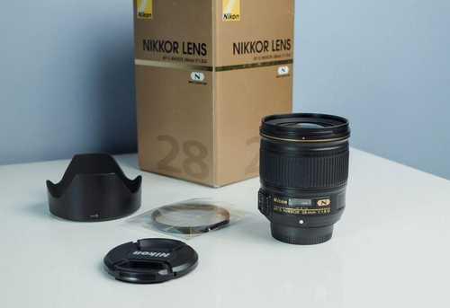 Nikon 28 mm f/1.8G AF-S