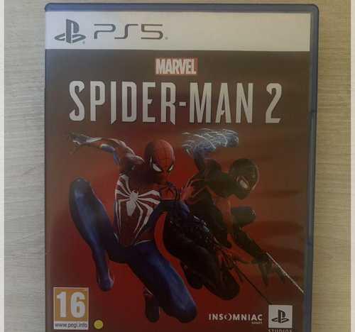 Spider man 2 ps5 диск
