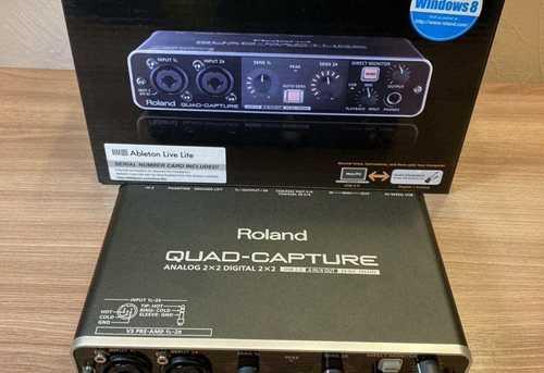 Студия звукозаписи на базе Roland Quad Capture