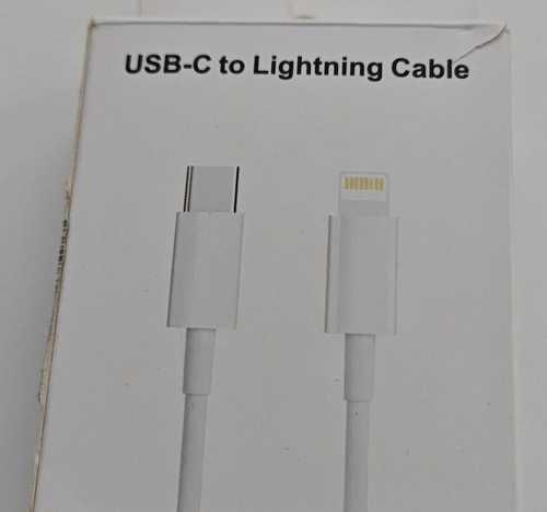 USB-C to lightning cable