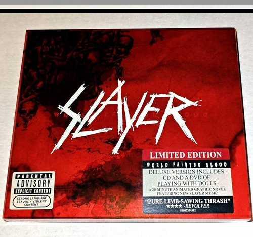 Slayer - World Painted Blood (Europe) CD DVD