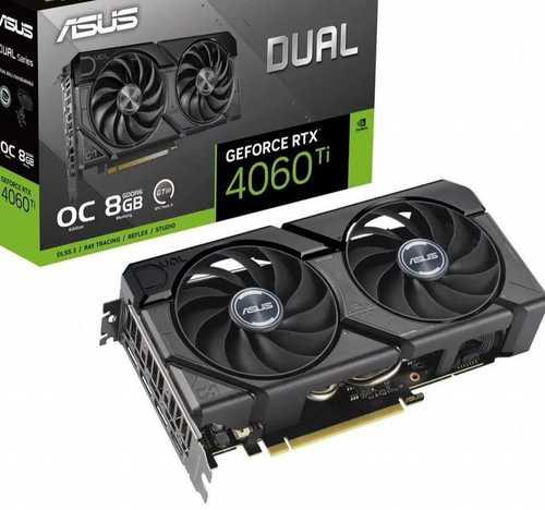 Новая RTX 4060 Ti asus Dual EVO OC Edition 8 гб