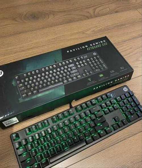 Игровая клавиатура HP pavilion gaming 550