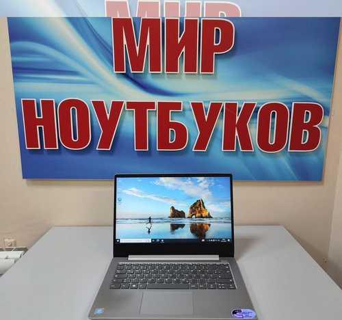 Тонкорамочный мощный ноутбук Lenovo / 12gb / hdd s