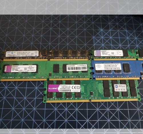 Оперативная память ddr2 4gb 2гб 800Мгц