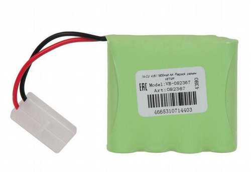 Аккумулятор Ni-Cd 4.8V 1800 mAh AA Flatpack разъем