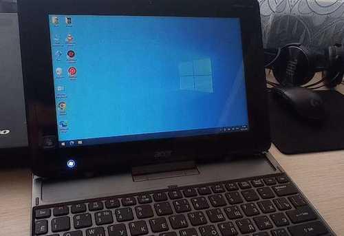 Планшет Aсer iconia TAB W500 на Windows 10