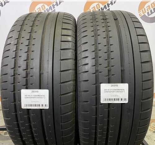 Continental ContiSportContact 2 265/40 R21 107Y