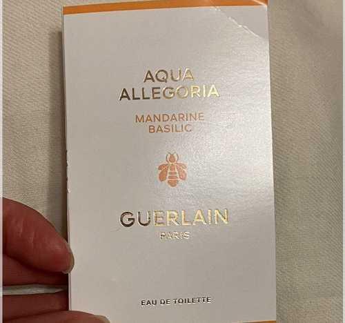 Guerlain Aqua allegoris mandarine basilic пробник